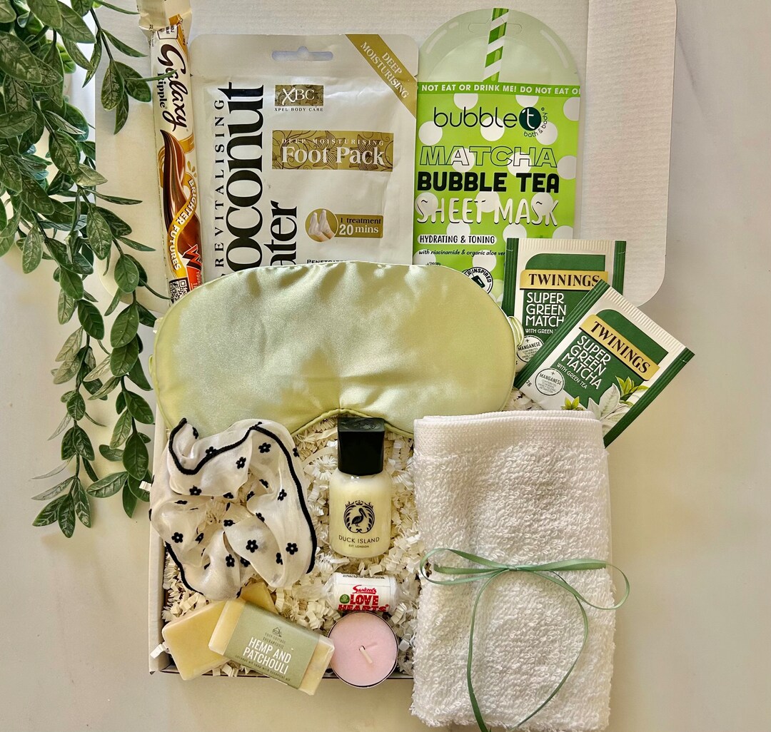SELF CARE Green Birthday Gift for Women, Gifts for Her, Thinking of You ...