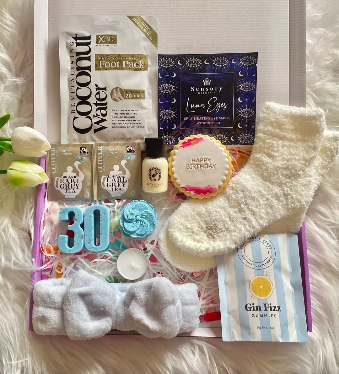 30th Blue Birthday Gift Birthday Gift for Her 30th Birthday - Etsy