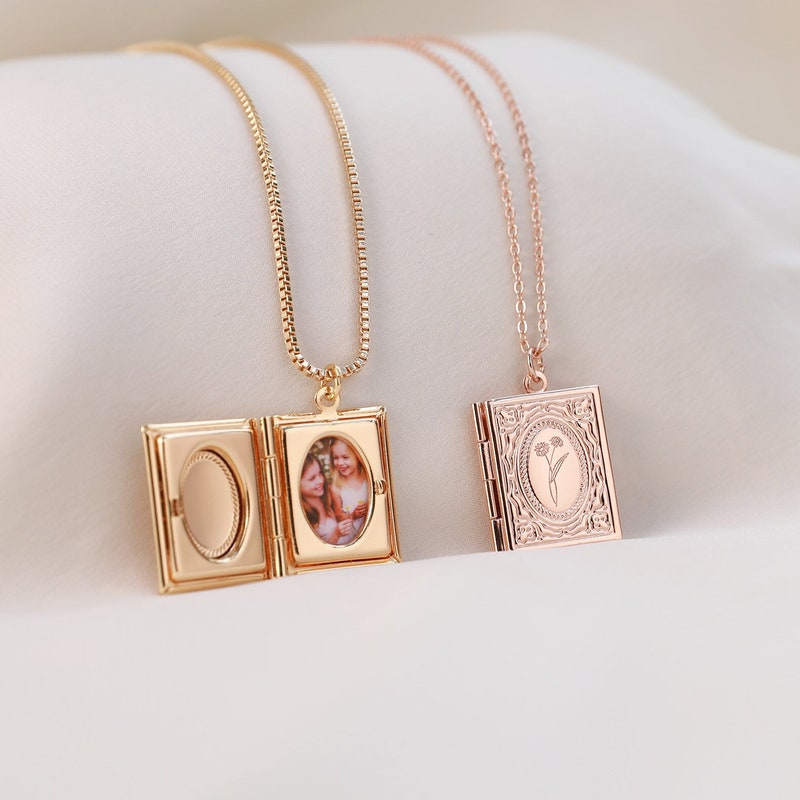 Book Locket - Etsy