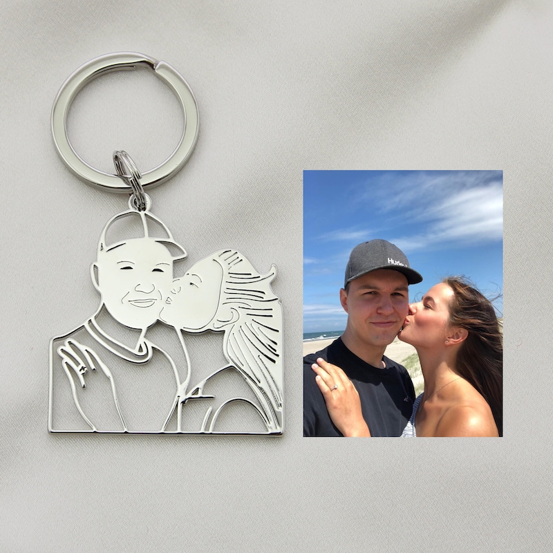 Photo Keyring - Etsy