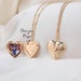 Personalized Heart Locket Necklace - Custom Photo Locket With Engraved ...