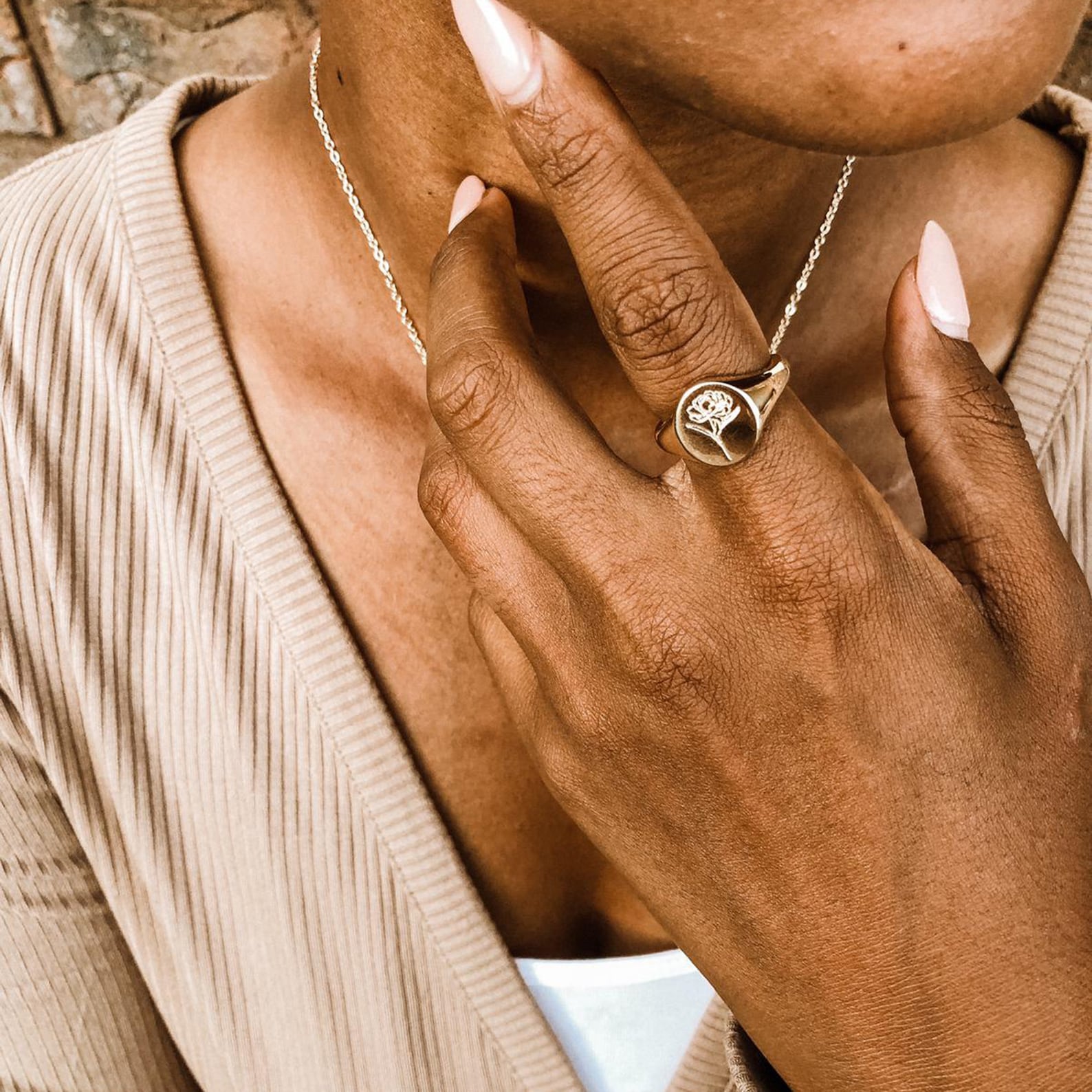 Custom Signet Ring for Men Womenpersonalized Actual Drawing - Etsy