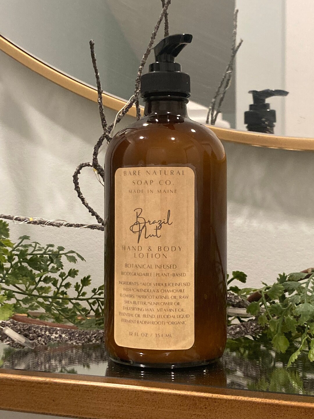 Natural Hand & Body Lotion Scented Body Lotion Vegan Body Moisturizer ...