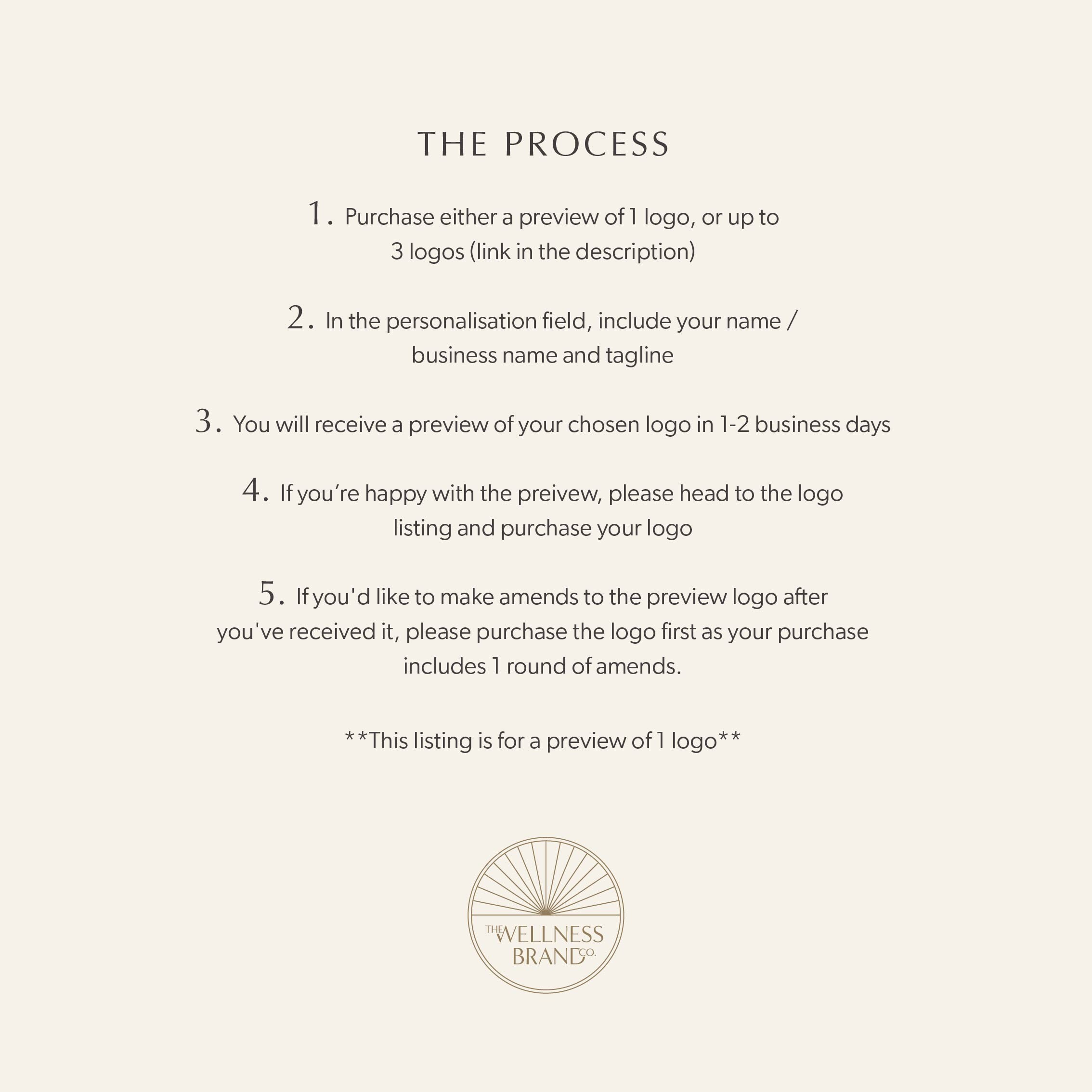 Logo Design Preview Try Before You Buy It Logo Logo - Etsy