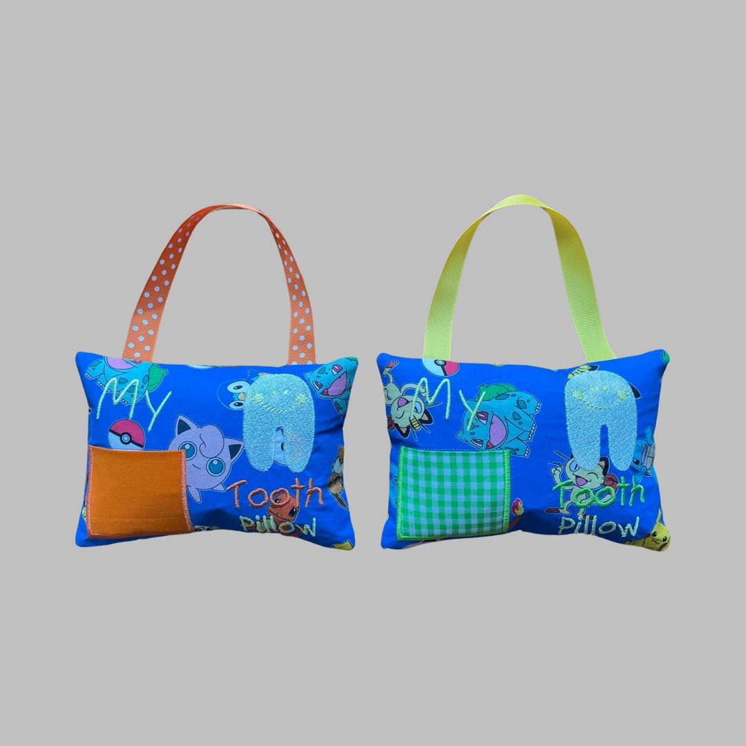 Tooth Fairy Pillow - Pokémon - Loose Tooth - Money Pillow - Kids Gift ...