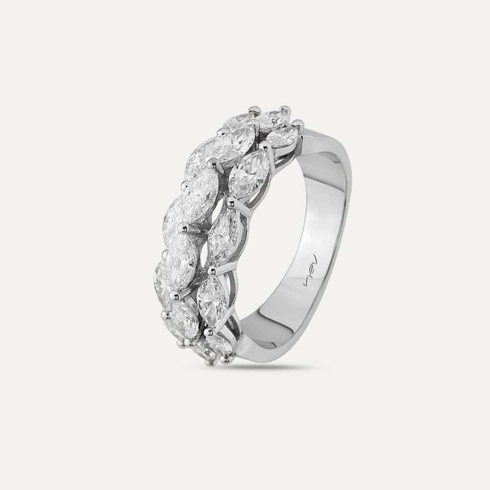 2.04 Ct Markiz Cut Diamond Stone Ring - Etsy