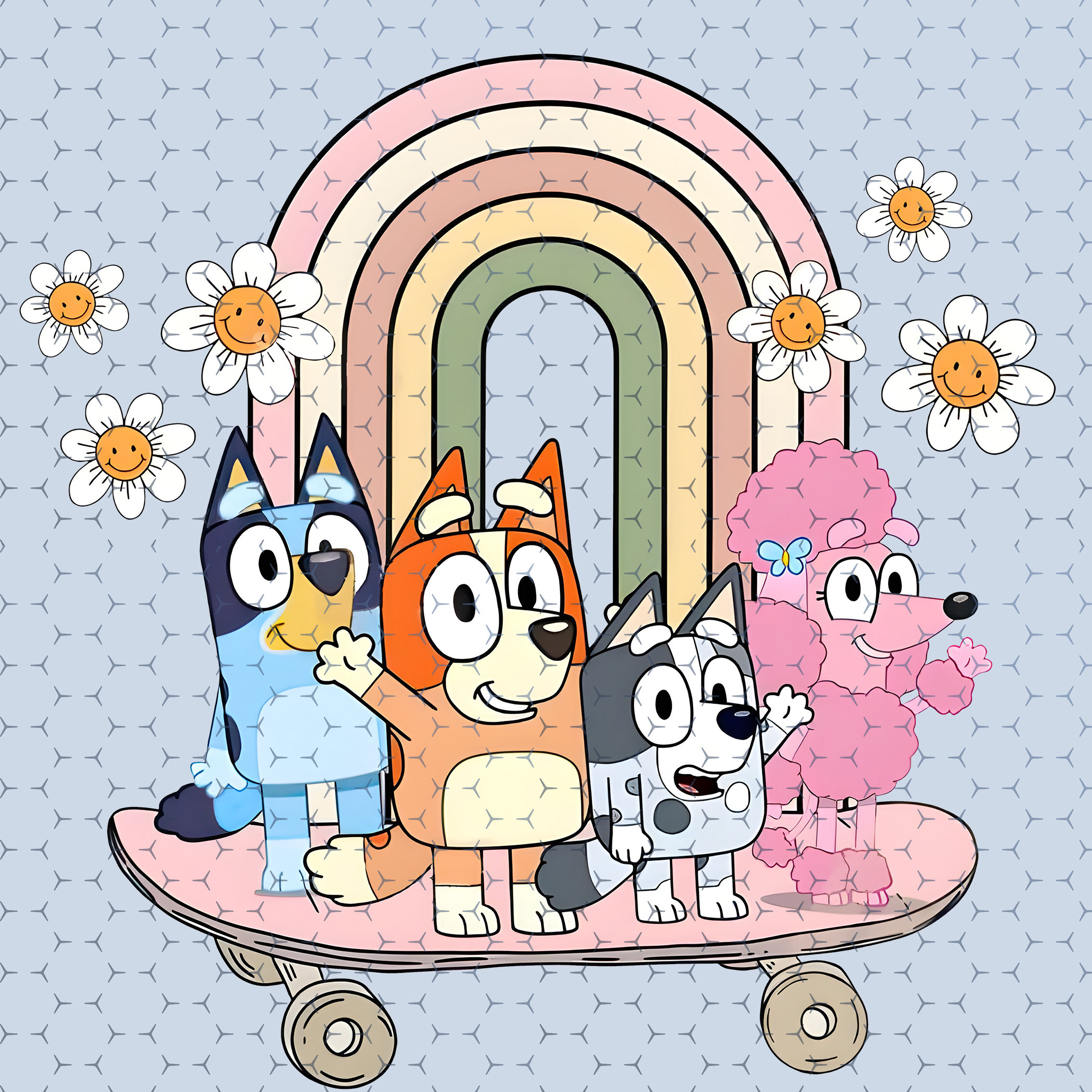 Bluey Friends PNG, Bluey Family PNG, Bluey Png, Bluey Bingo Png, Bluey ...