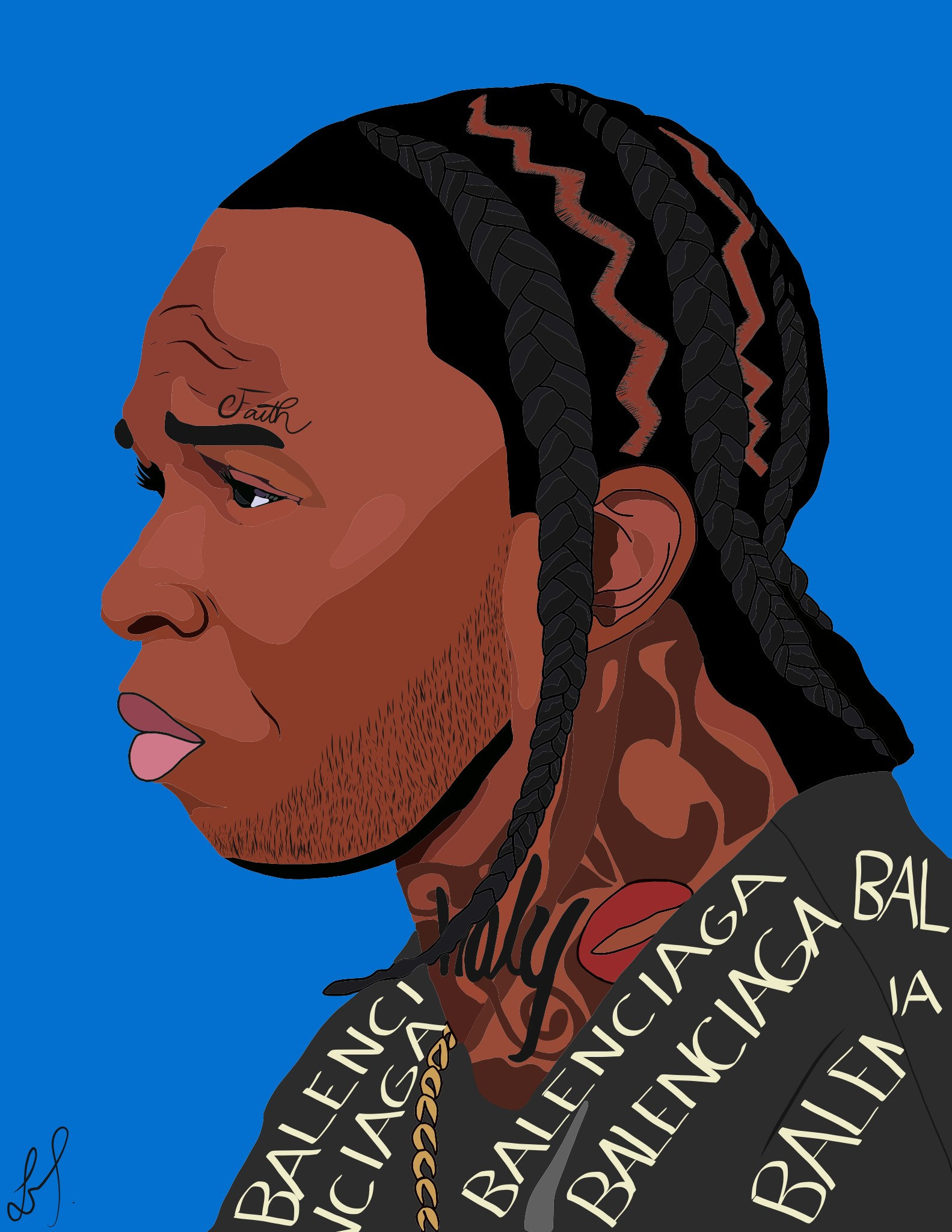 Pop Smoke Digital Art - Etsy