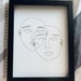 Two Faces Fine Line Art - Etsy