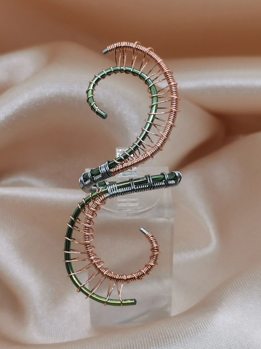 Adjustable Ring Wire Wrapped With Niobium, Surgical Steel and Copper - Etsy