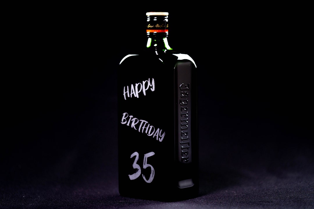 3 Liter Magnum XXL Jägermeister Bottle Personalized - Etsy