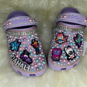 Handmade Custom Designed Bling Crocs Infants, Toddlers and Big Kids - Etsy