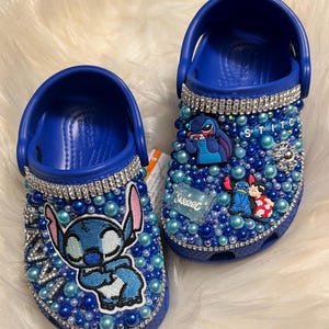 Handmade Custom Designed Bling Crocs - Infants, Toddlers and Big Kids ...