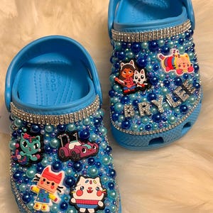 Handmade Custom Designed Bling Crocs - Infants, Toddlers and Big Kids ...