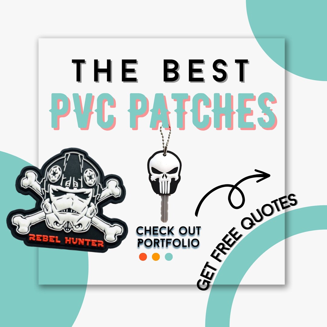 Custom PVC Patches: 2D & 3D Tactical Rubber Patches - Etsy