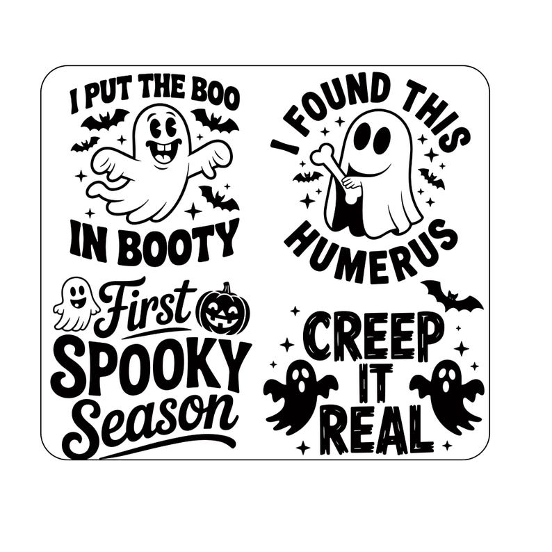 Halloween SVG Bundle: Spooky Clipart, Cricut & Laser Cut Files (digital ...