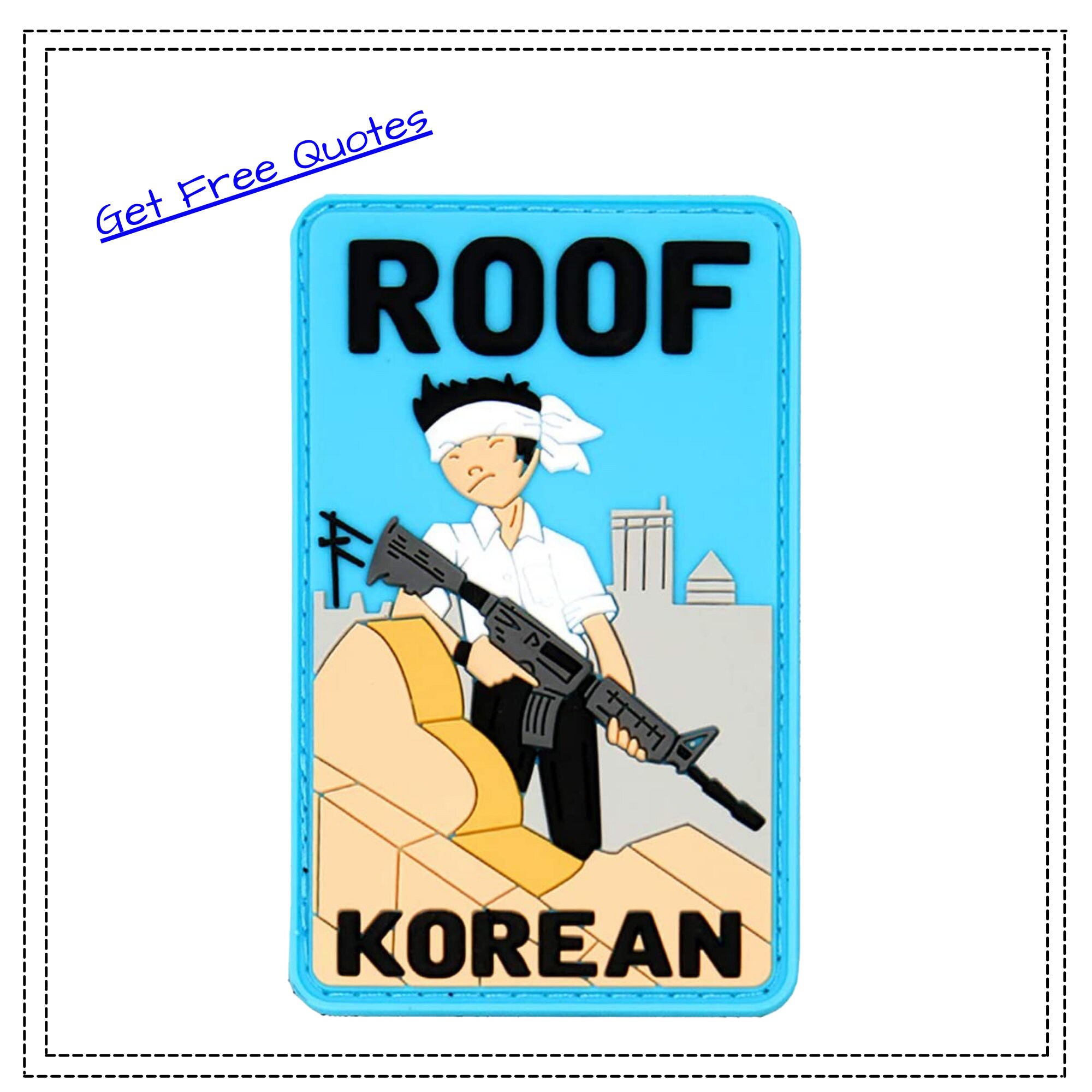 PVC Patch Morale Patch Customize Rubber Patch Iron on - Etsy