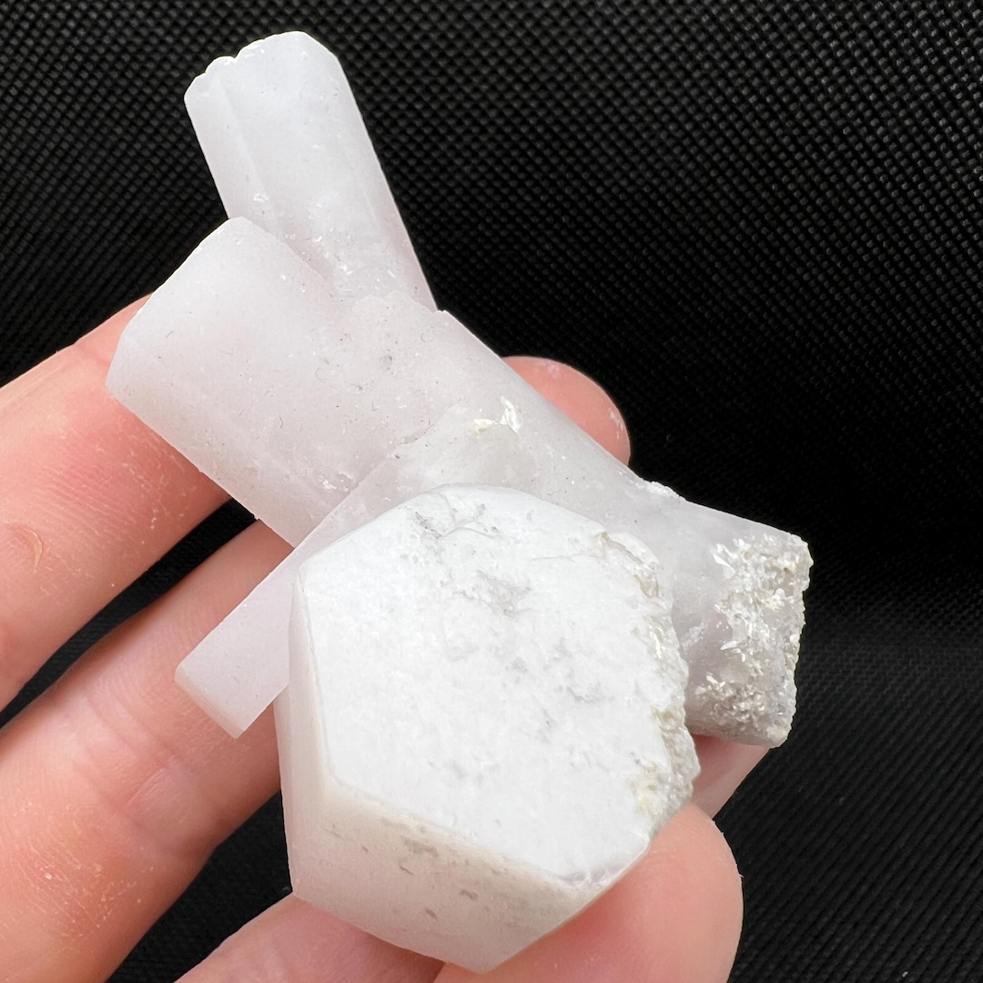 Columnar Calcite Crystal Cluster - Etsy