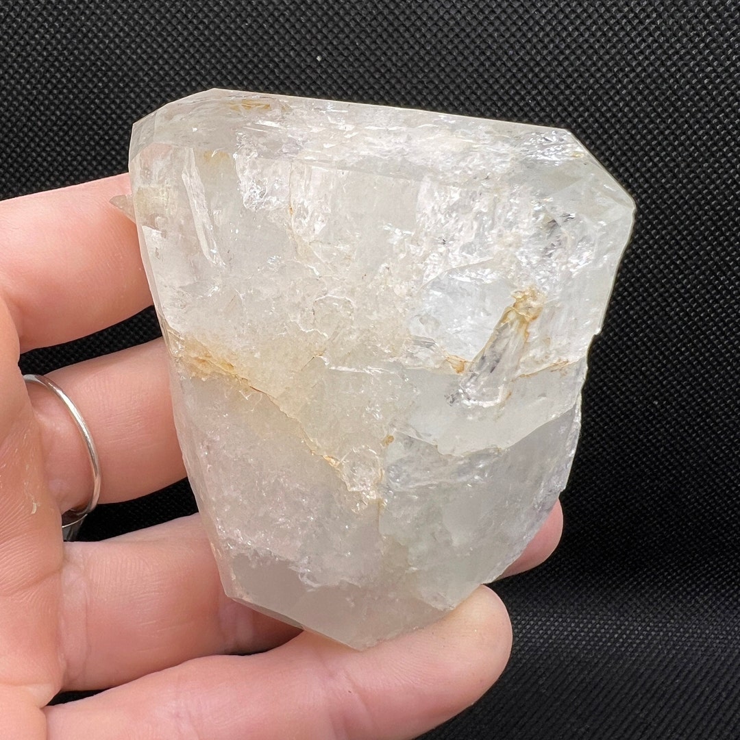 HUGE Half-pound Terminated Gem Topaz Crystal With Quartz - Etsy