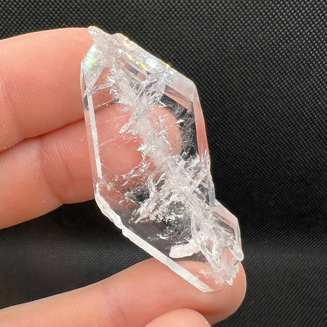 Stunning Water Clear Faden Quartz Crystal - Etsy UK