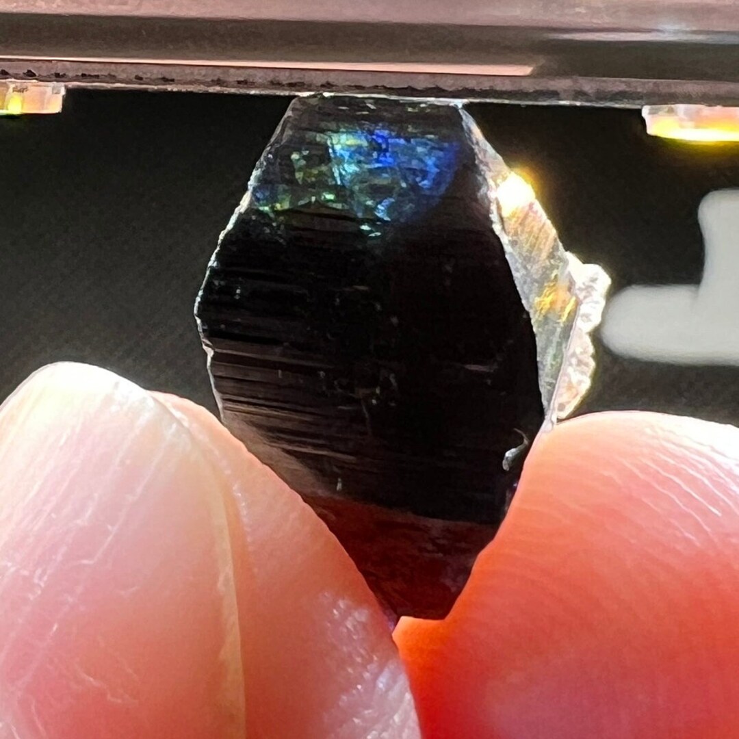 Gem Blue Anatase Crystal With Quartz - Etsy