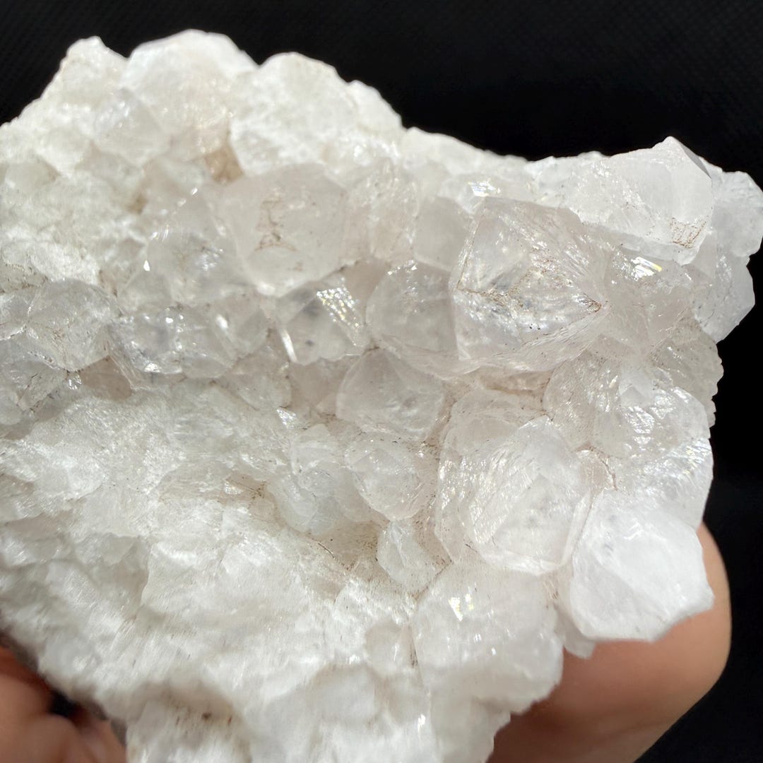 Gemmy Mangano Calcite Crystal - Etsy