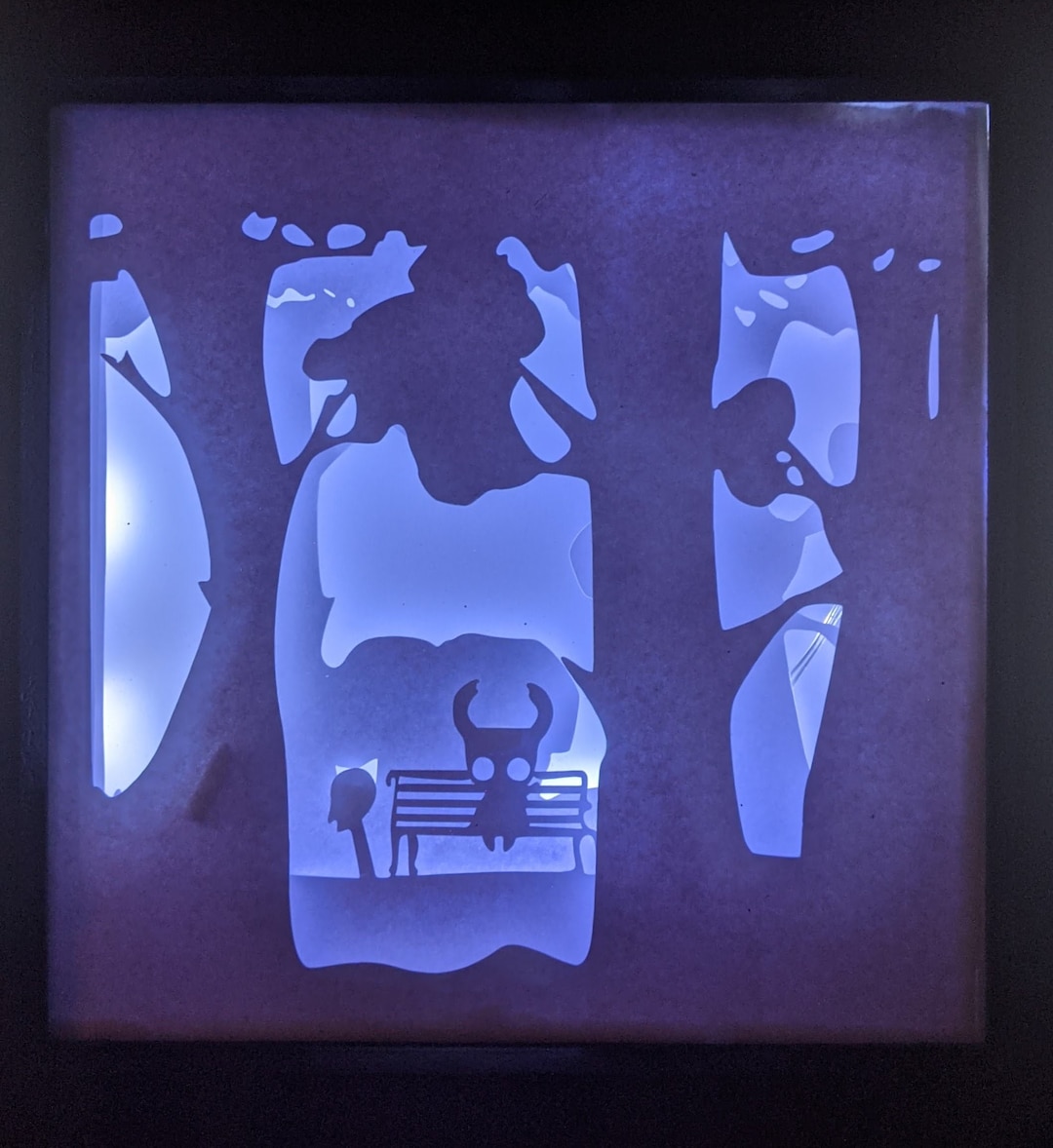 Hollow Knight 3 Layer Shadow Box Template Svg - Etsy