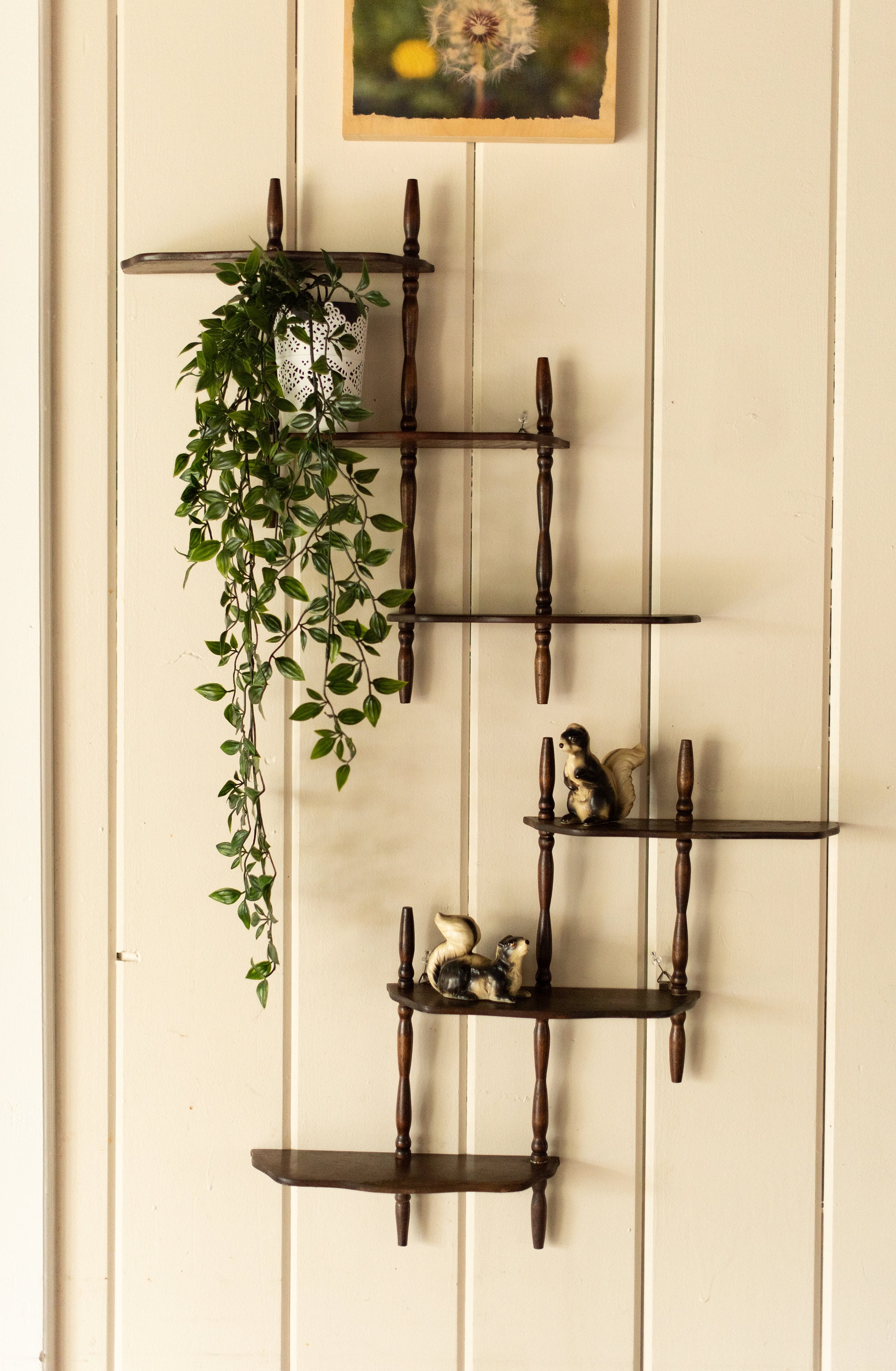 3-tier Wooden Trinket Shelves - Etsy