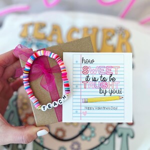 How Sweet It is to Be Taught by You! Teacher Valentine's Day Gift ...
