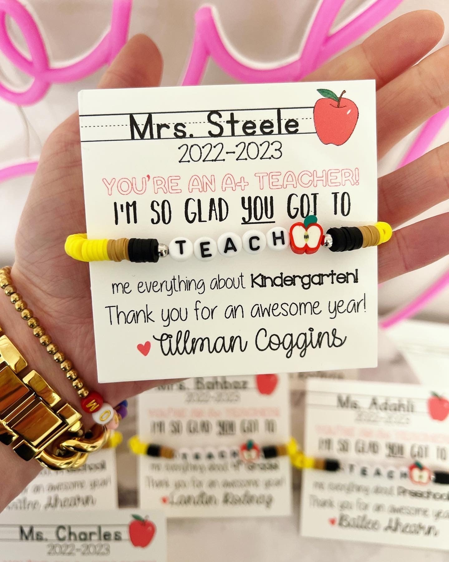 End of Year Teacher Gift! Teacher Appreciation Thank You Gift, Teacher ...