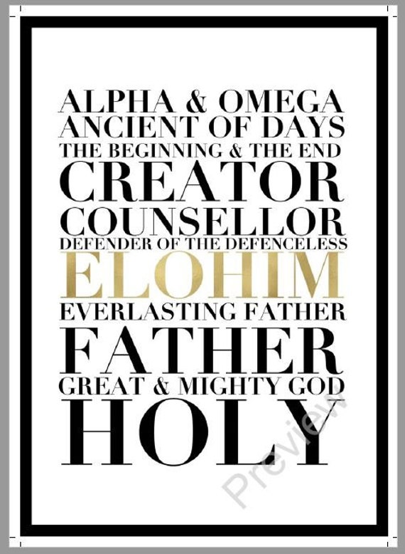 Alpha And Omega God