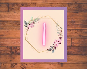 Neon Table Numbers - Etsy