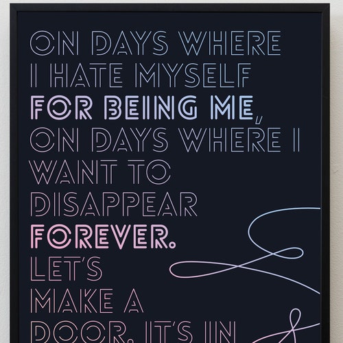 Love Yourself Answer BTS Print K-pop Wall Art A4 Bangtan - Etsy