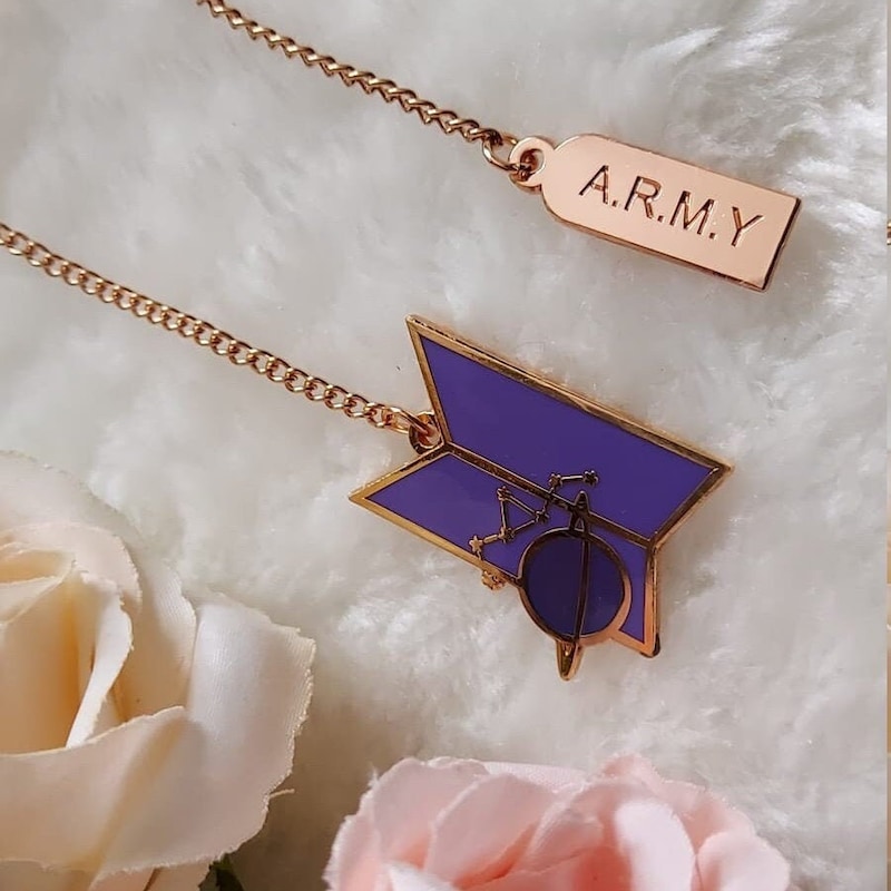 Bts Gold Chain - Etsy