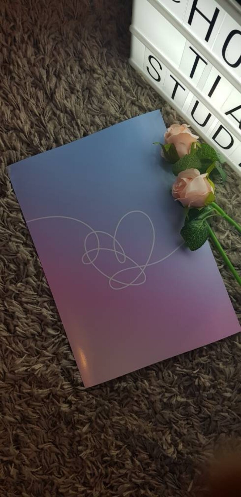 Love Yourself BTS 3 Part Poster Set K-pop Wall Art A4 - Etsy