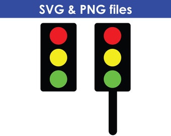 Stop Light Svg - Etsy