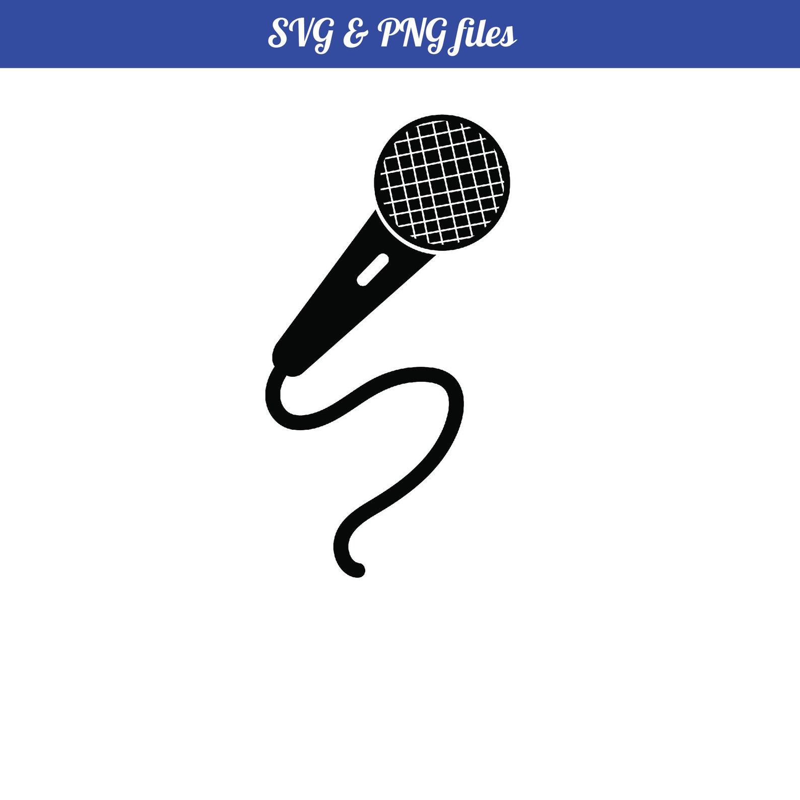 Microphone Mic Music Rap Record Clip Art Clipart | Etsy