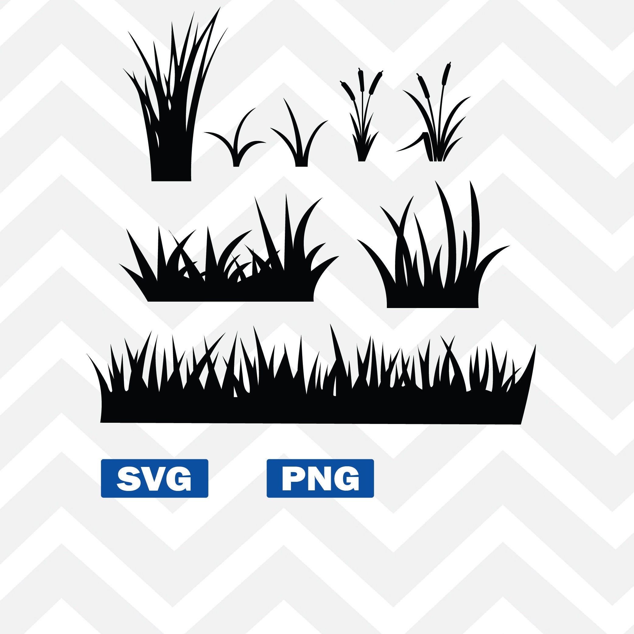 Grass Svg Bundle Grass Field Svg File For Cricut Grass Etsy