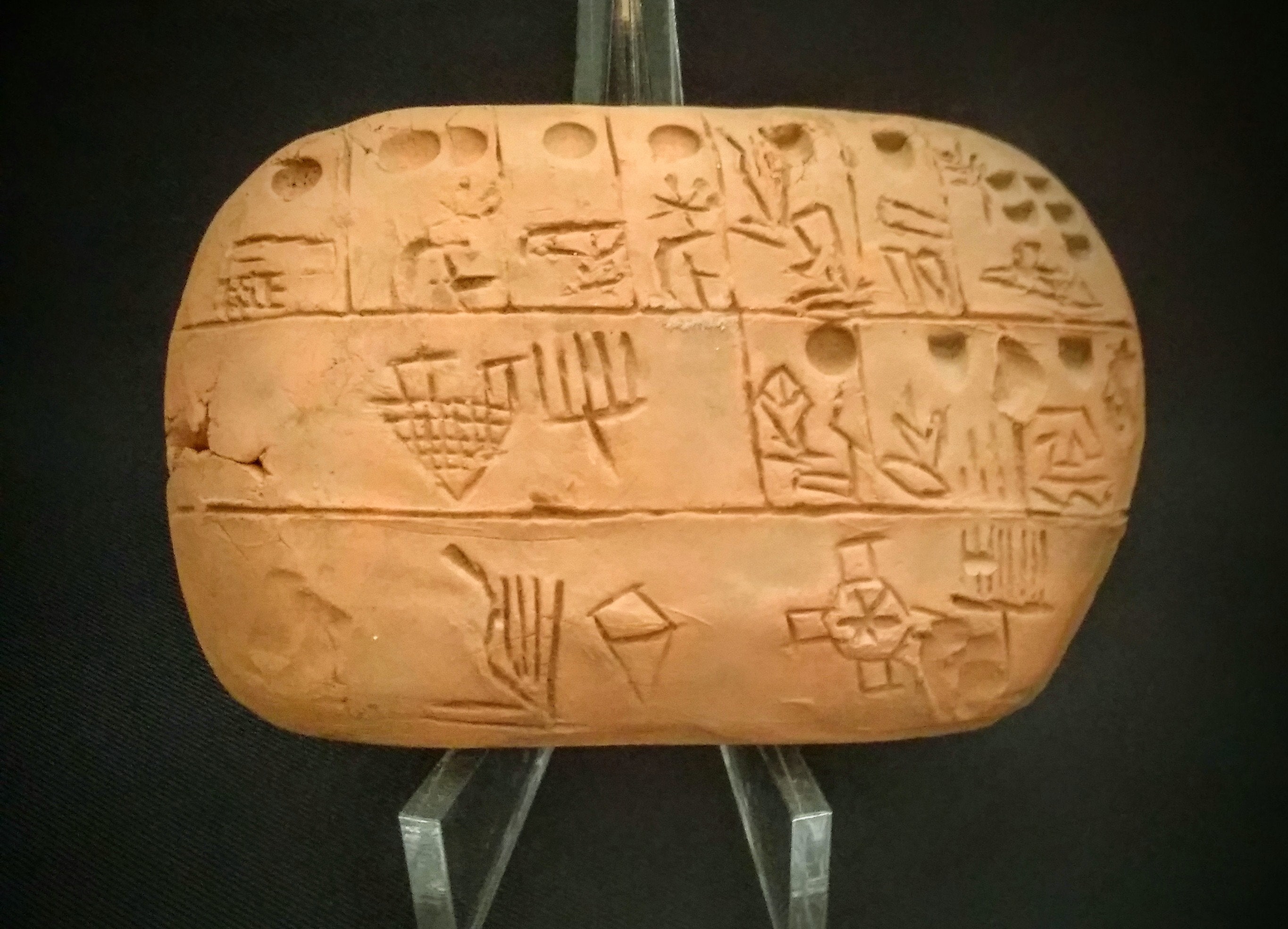 Uruk Cuneiform Tablet: Ancient Mesopotamia, 4th Millennium BC - Etsy