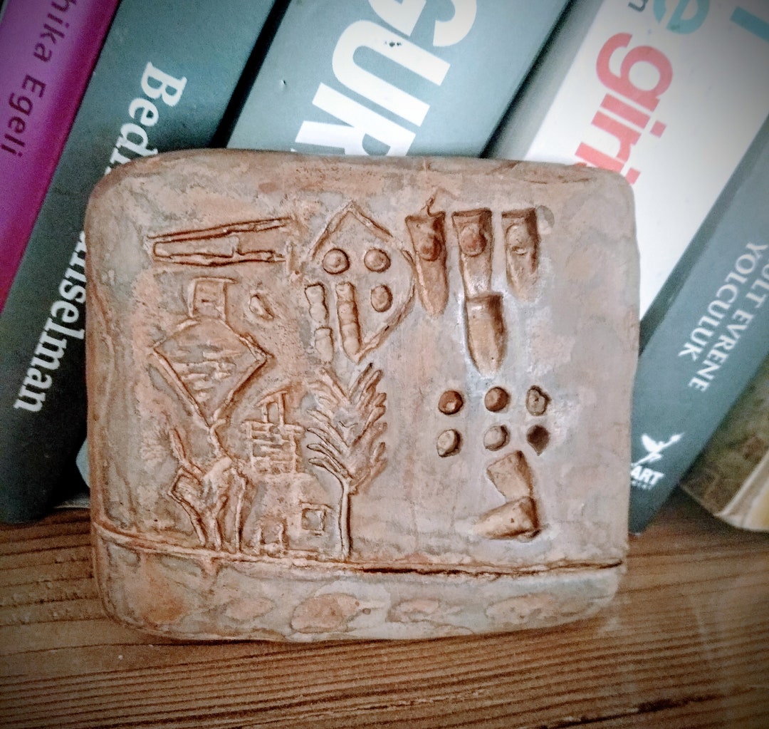 Original Replica Ceramic Tablet.tablet With the First Human Name in ...