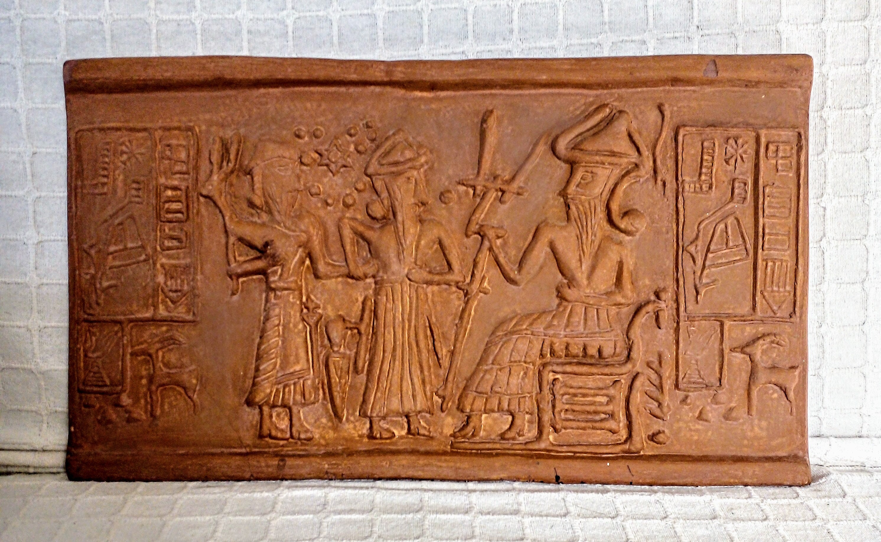 Sumerian Cylinder Seal VA 243: Anunaki Niburu Planet Ceramic - Etsy