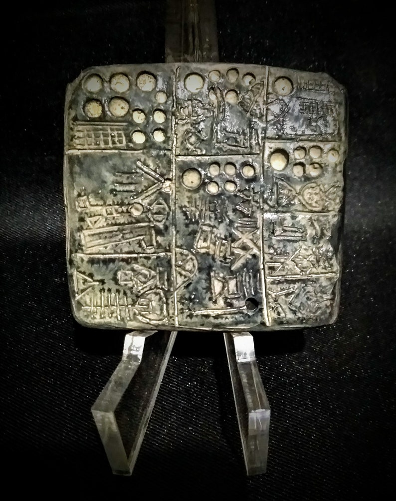 A Mesopotamian jemdet Nasr Period Steatite or Chlorite Administrative ...