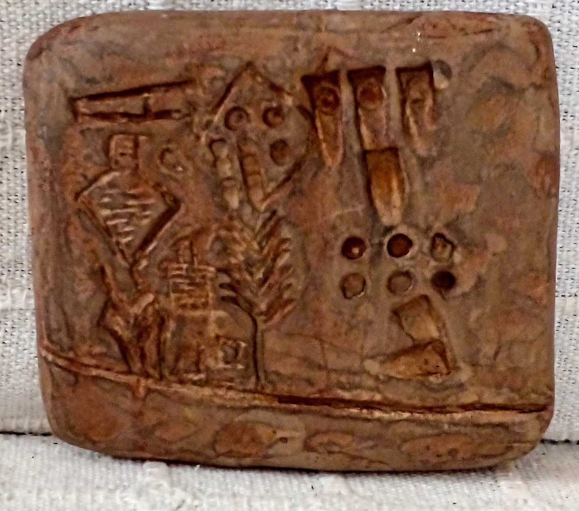 5000 Years Old the First Tablet Sumerian With Human Name - Etsy