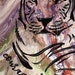 Tiger Shade Original Painting 16 X 20 Canvas, Tiger Painting, Art ...