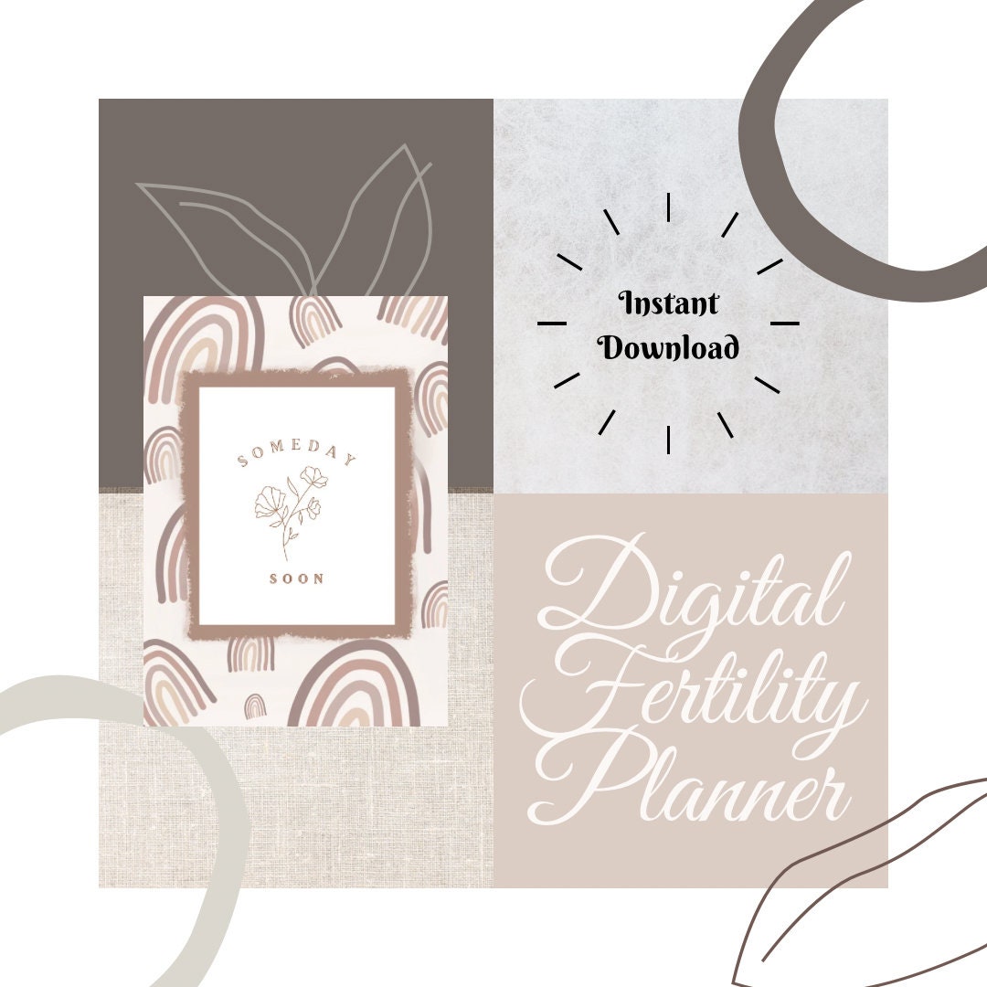 Trying to Conceive Fertility Journal Digital Download Printable Planner ...