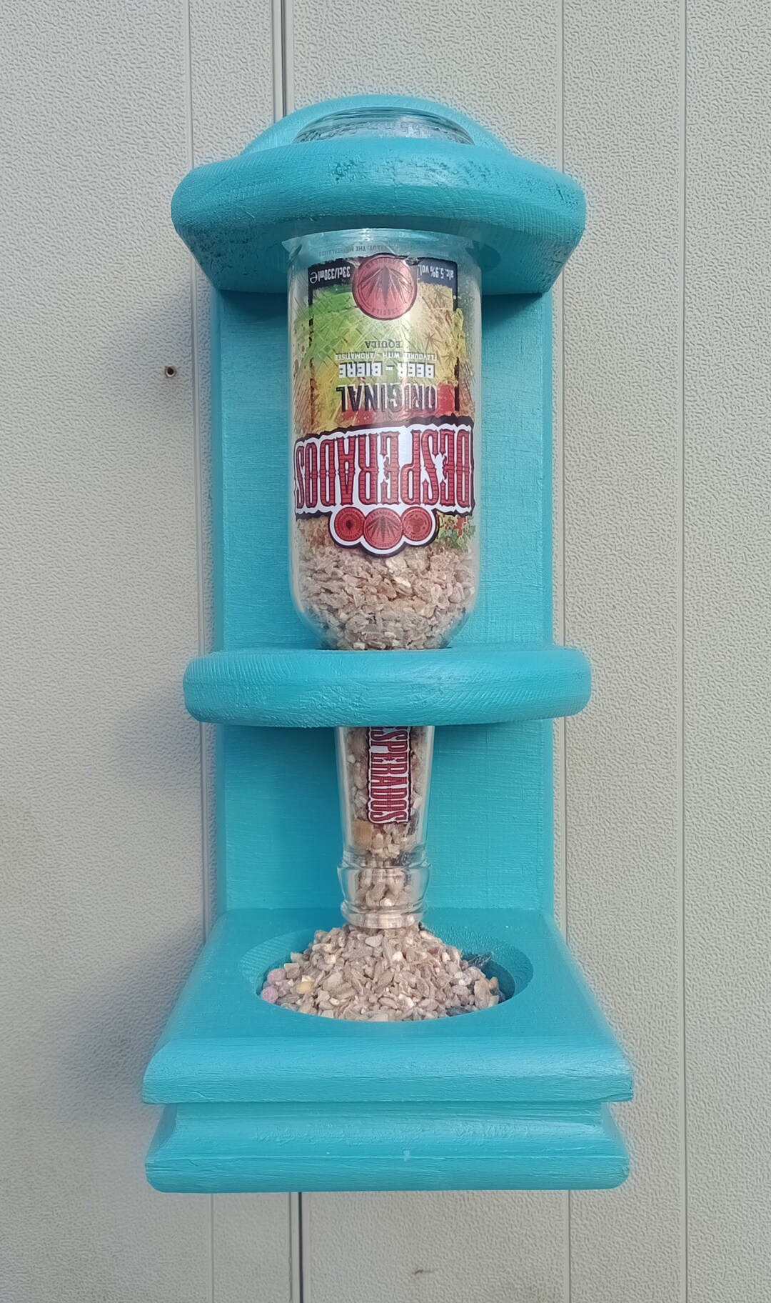 Beer Bottle Bird Feeder, Wild Bird Feeder - Etsy