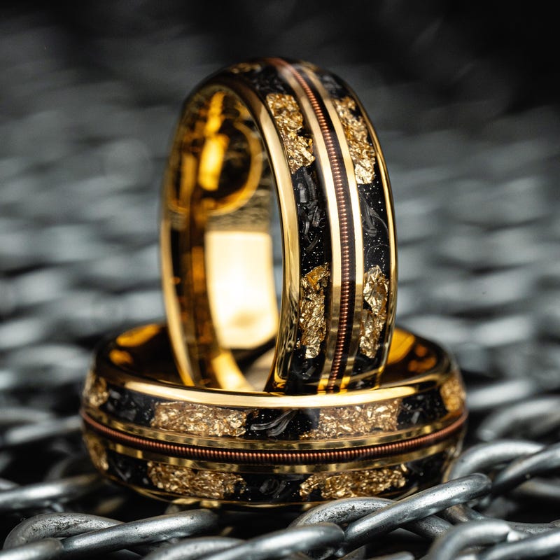 Guitar String Ring - Etsy