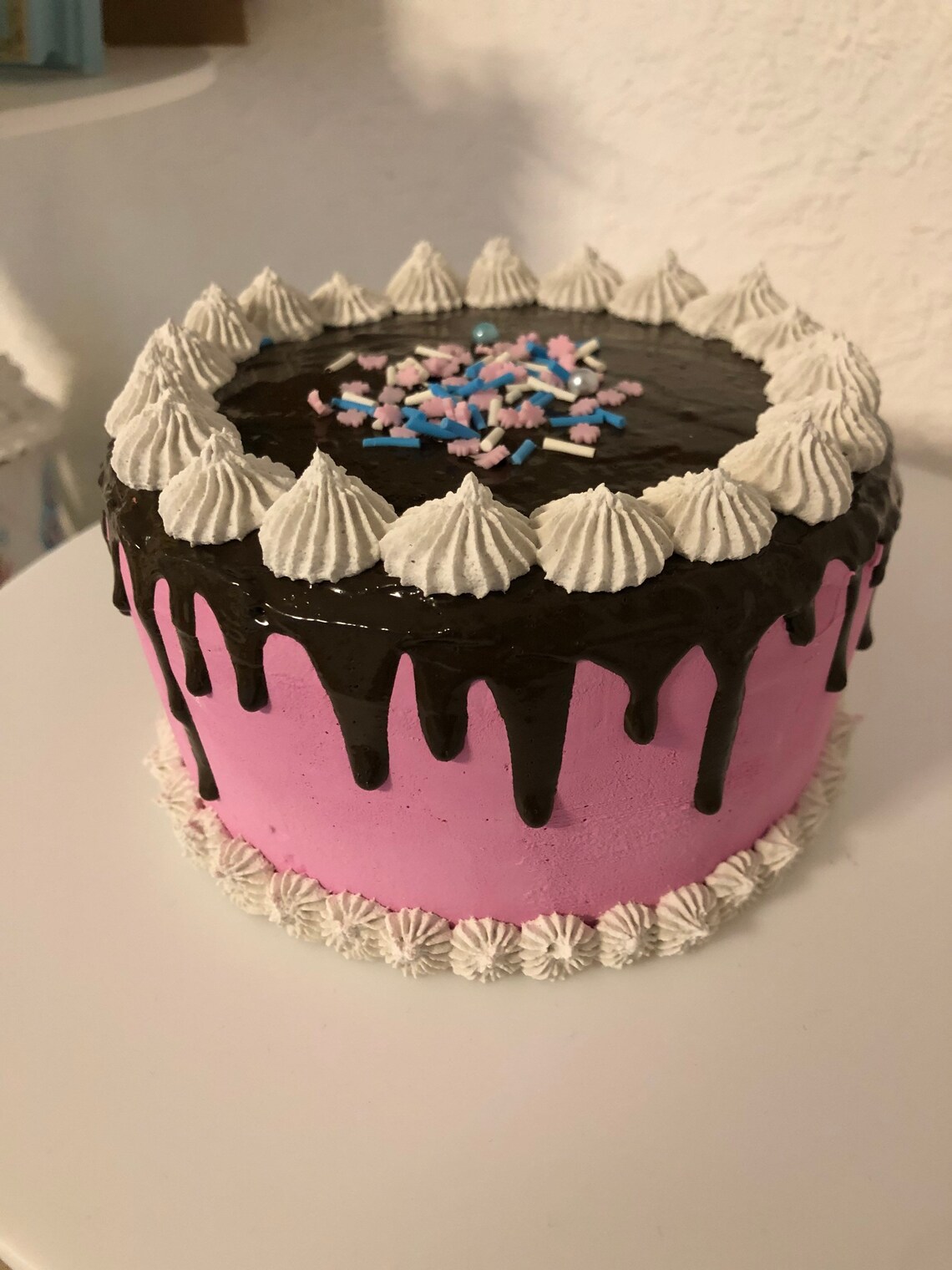 Fake drip cake fake cake plaster decoration table decoration | Etsy