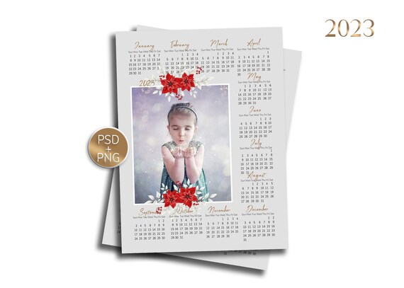 Christmas Calendar Template 2023 Pdf