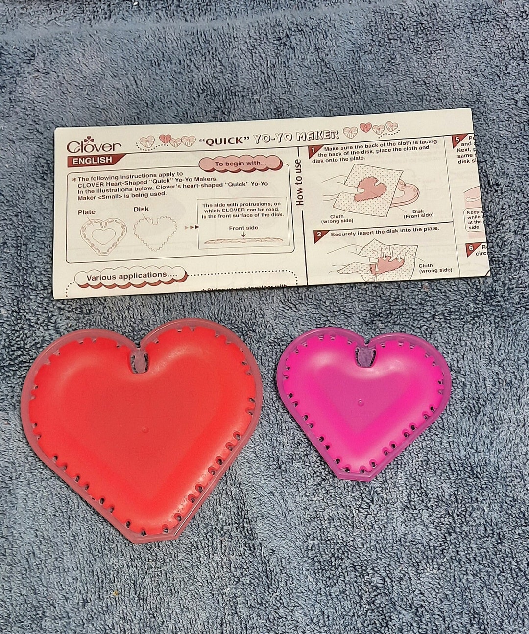 Clover Brand Yo-yo HEART MAKER - Etsy